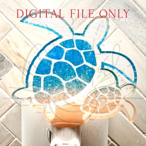 Beach Night Light Bundle- Sea Turtle Night Light Palm Tree Night Light ...