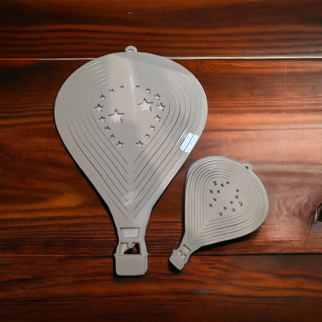 Acrylic Hot Air Balloon Wind Spinner or Ornament Sublimation - Etsy