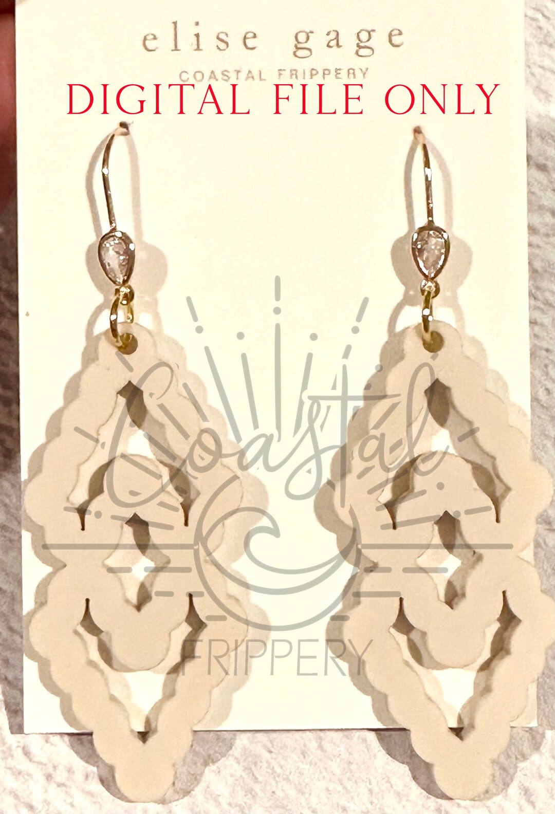 Double Scalloped Diamonds - DIGITAL FILE ONLY - 3 Sizes Included - Etsy