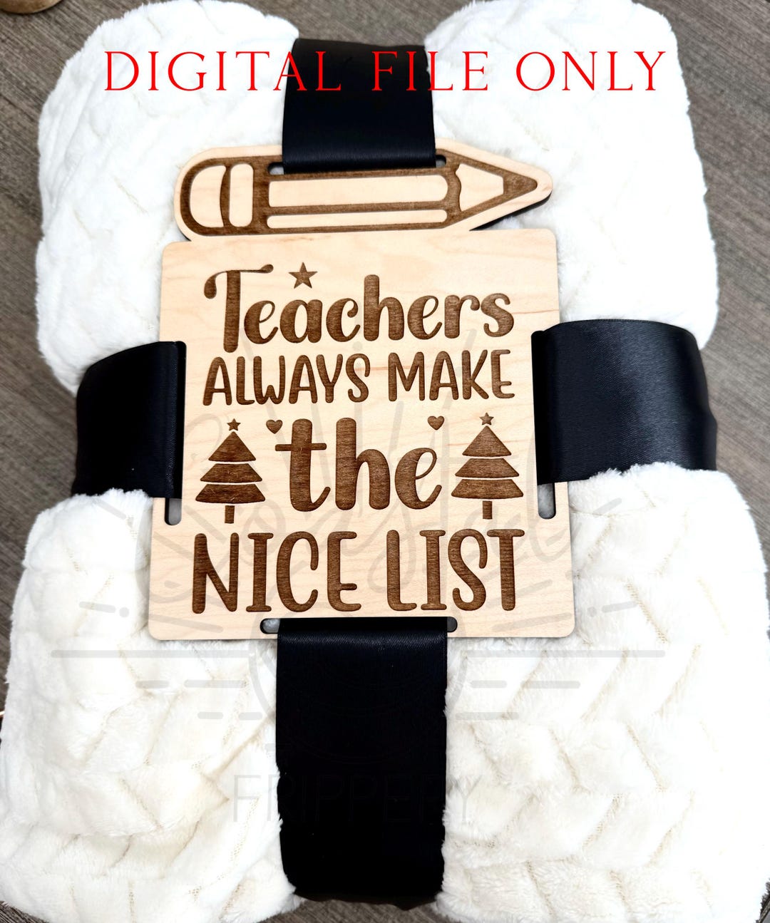 Teacher Blanket Gift Tags - Christmas Blanket Tags DIGITAL FILE ONLY - Etsy