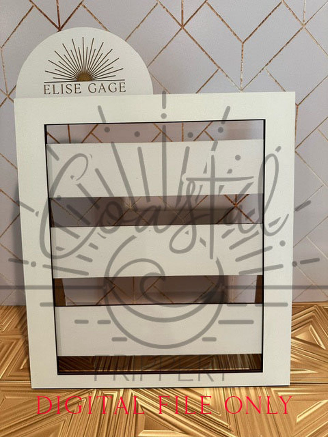 DIGITAL FILE ONLY - Acrylic Cuff Display Stand - Etsy