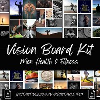 Vision Board Kit for Men, 1,000+ Elements, Vision Board, Vision Board ...