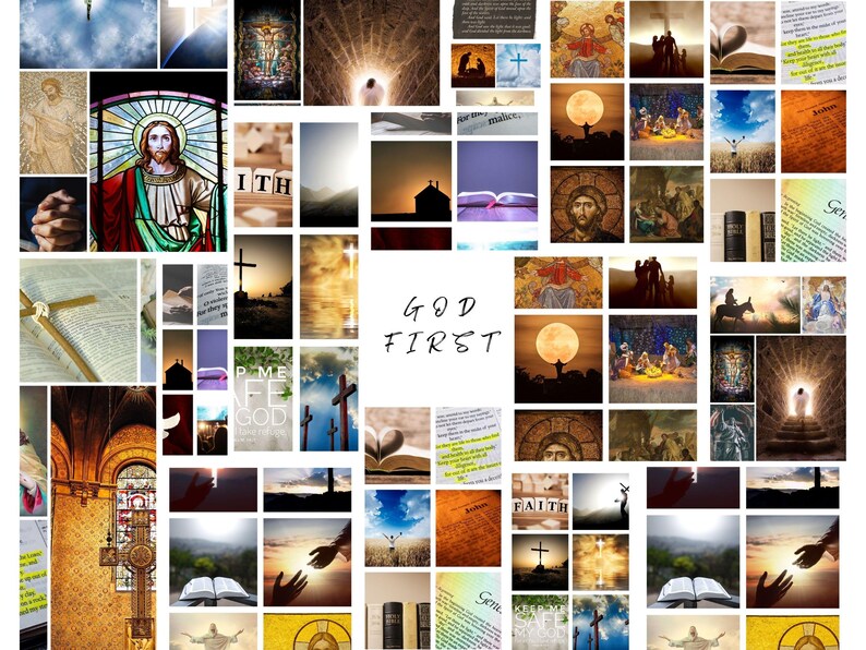 2026 Christian Vision Board Kit Bible Verses & Affirmations (printable ...