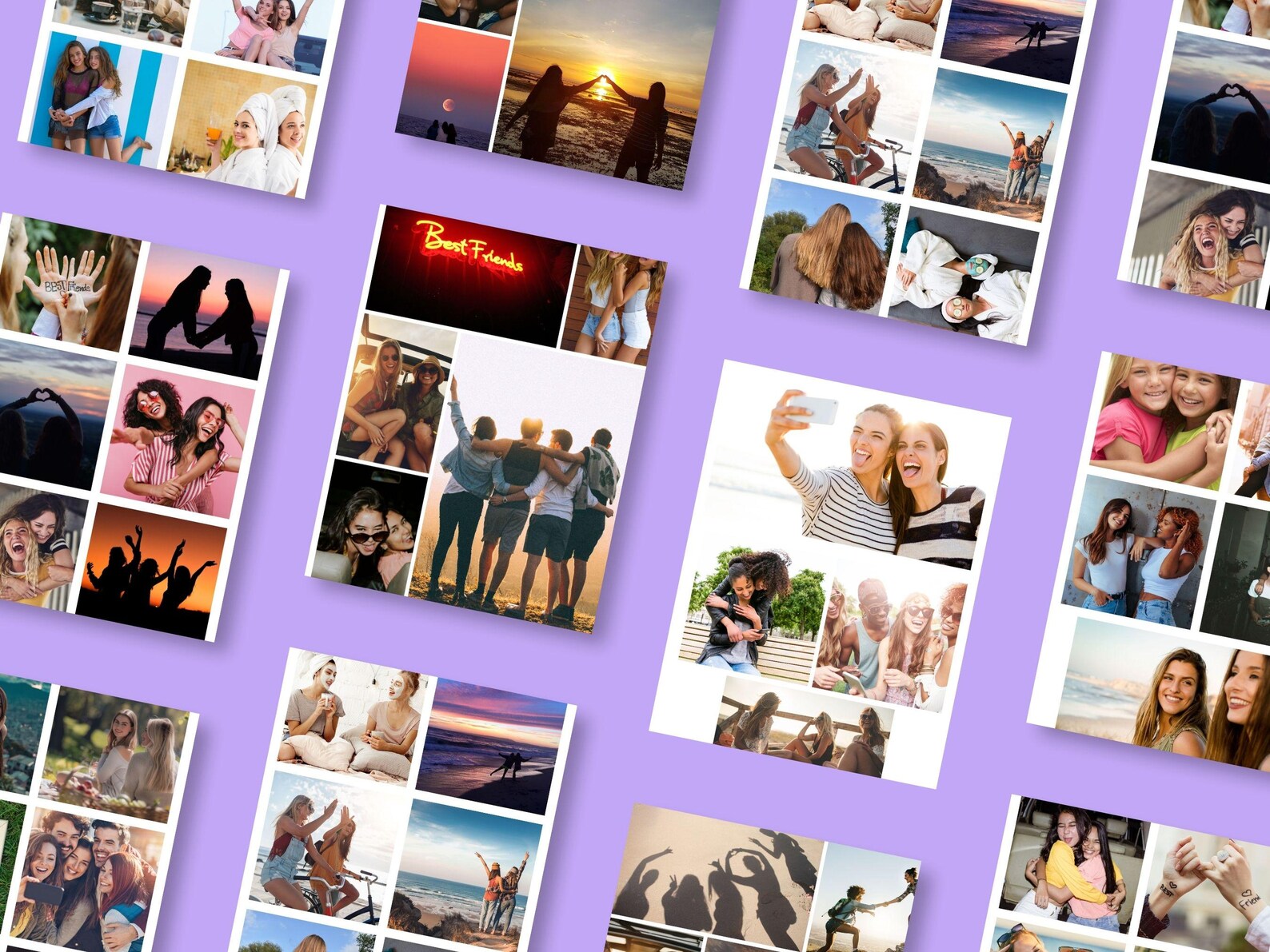 2026 Vision Board Kit for Best Friends, Vision Board Printable, Vision ...