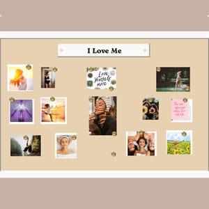 Spring Reset Self Love Vision Board Kit- Realign & Refresh Your Goals ...