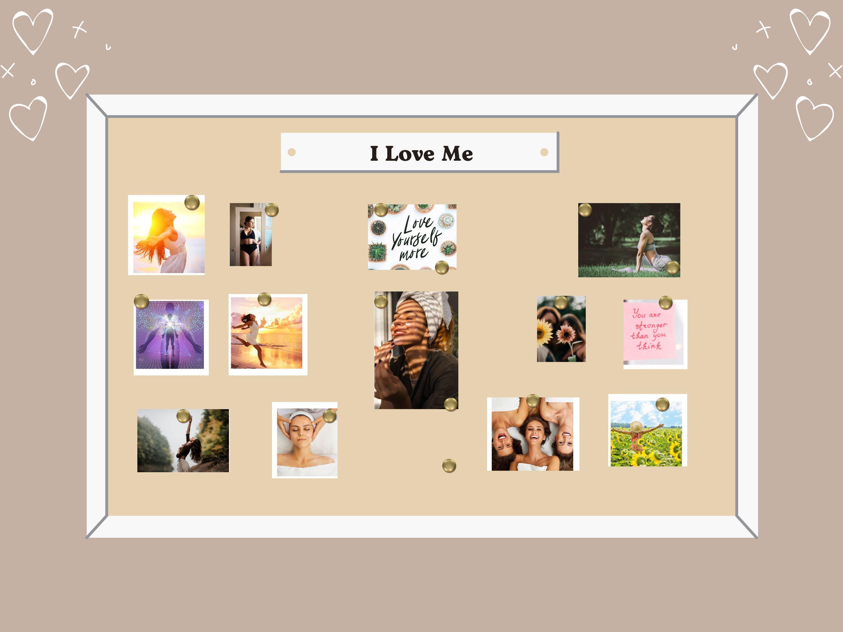 Spring Reset Self Love Vision Board Kit- Realign & Refresh Your Goals ...