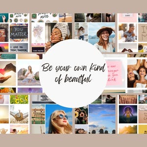 Spring Reset Self Love Vision Board Kit- Realign & Refresh Your Goals ...