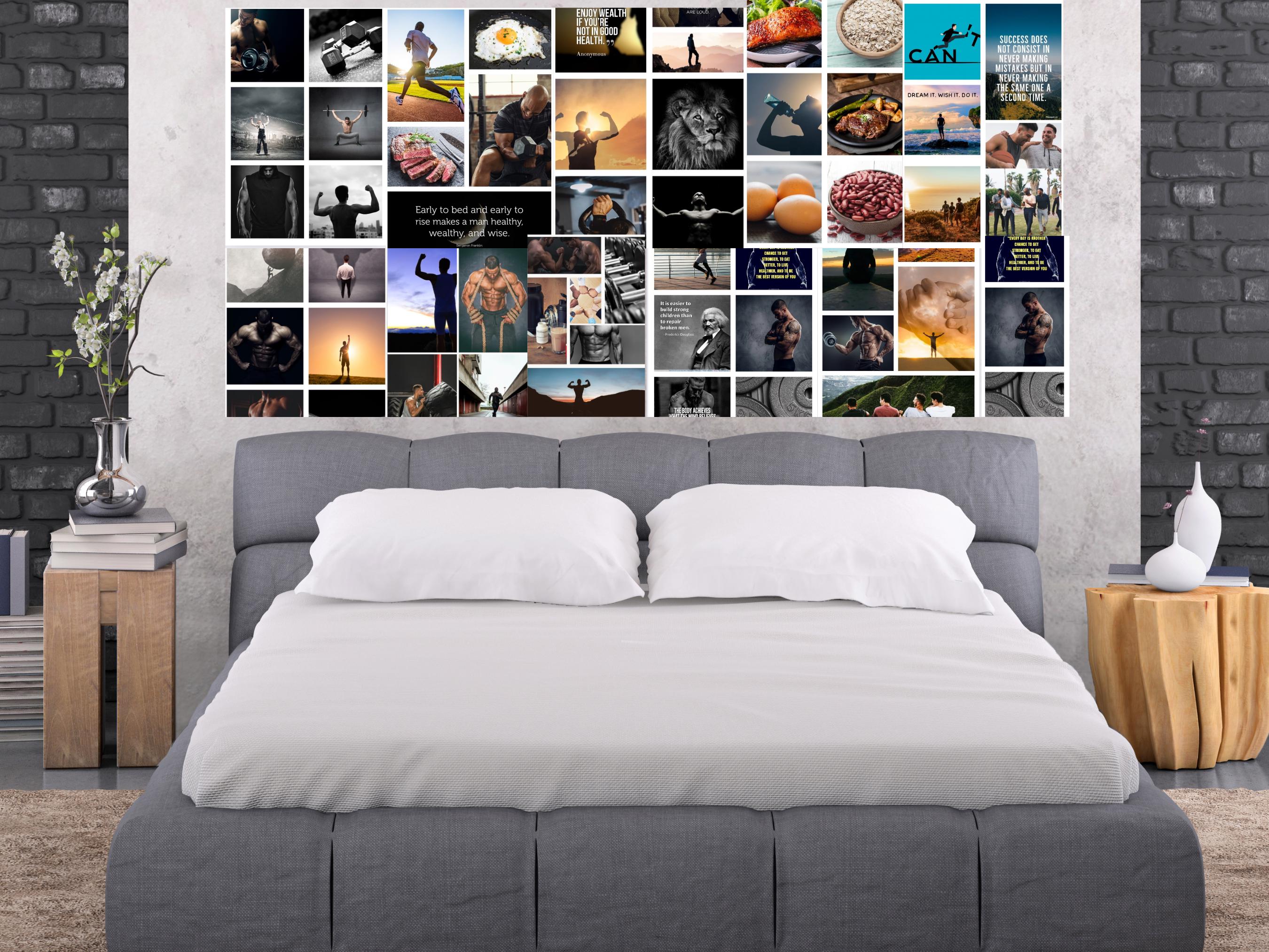 2024 Vision Board Kit for Men, Vision Board Printable, Vision Board ...