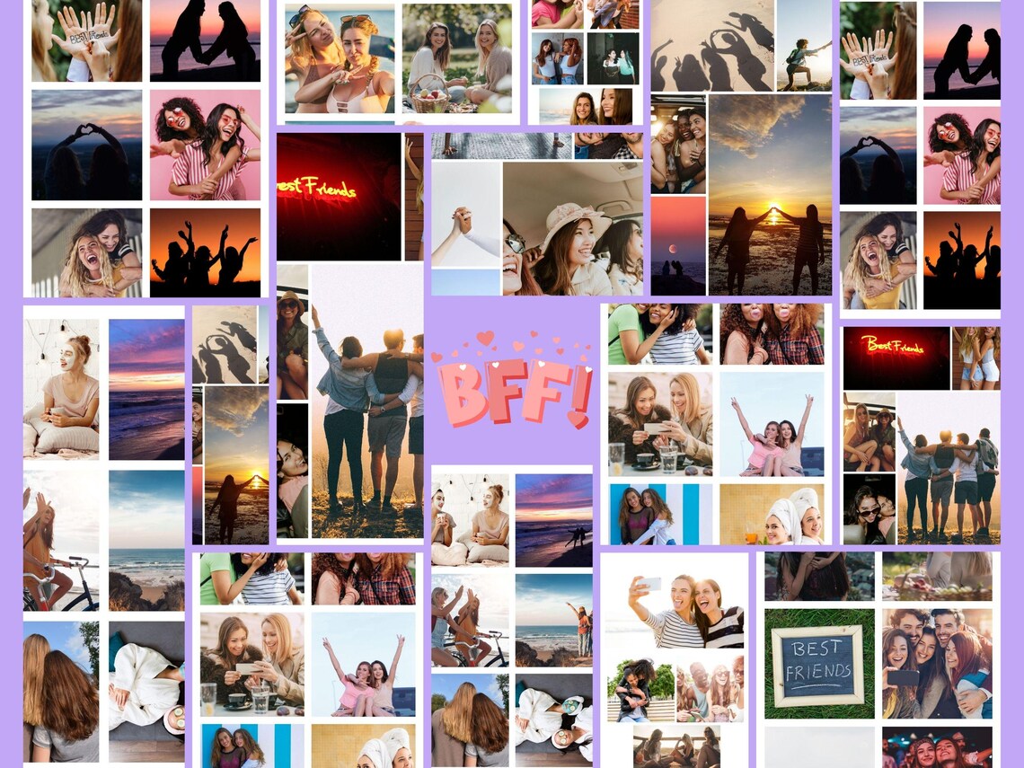 2026 Vision Board Kit for Best Friends, Vision Board Printable, Vision ...