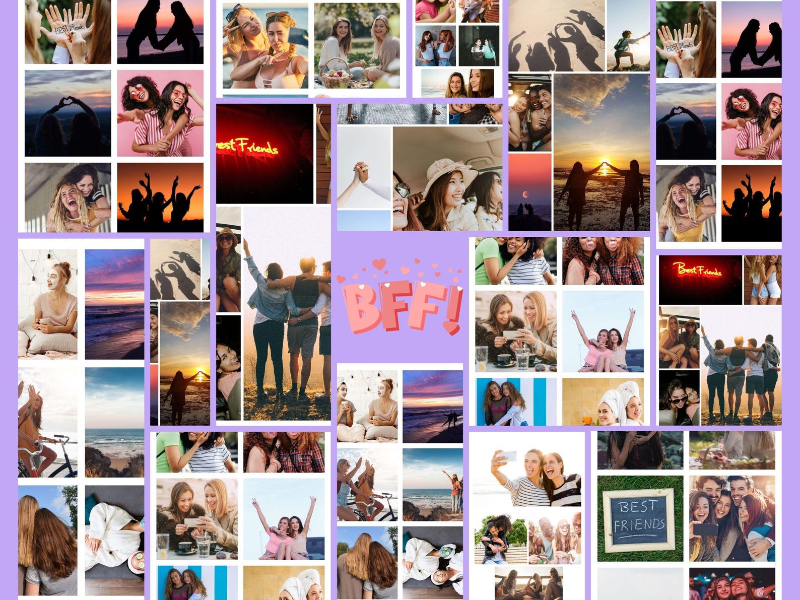 2026 Vision Board Kit for Best Friends, Vision Board Printable, Vision ...