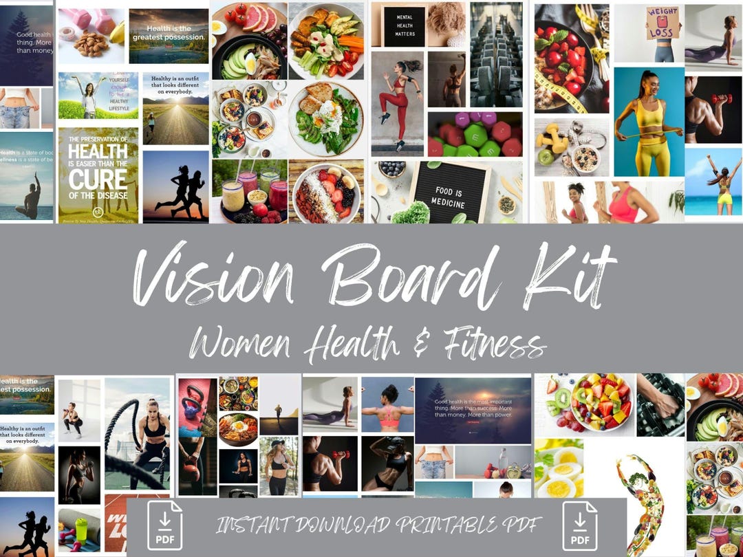 2025 Vision Board Kit for Women, Vision Board Printable, Vision Board ...