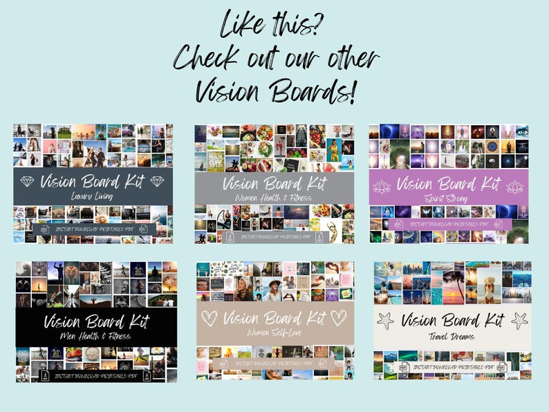 Nurse Women Vision Board Kit: Nurse Student, Affirmation, Career ...
