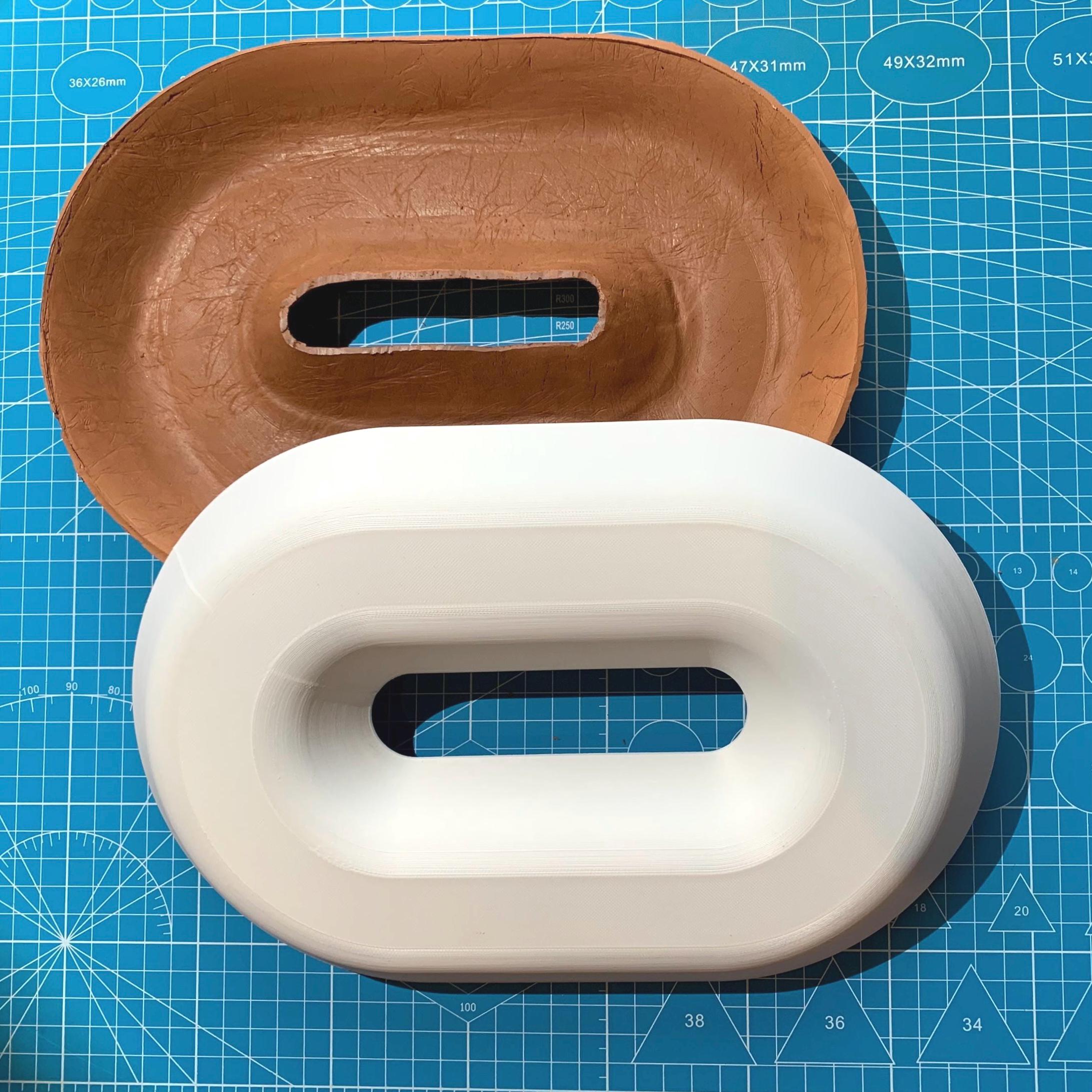 O-shaped Tray Overmold for Clay | Free Size Customization | Overmold ...