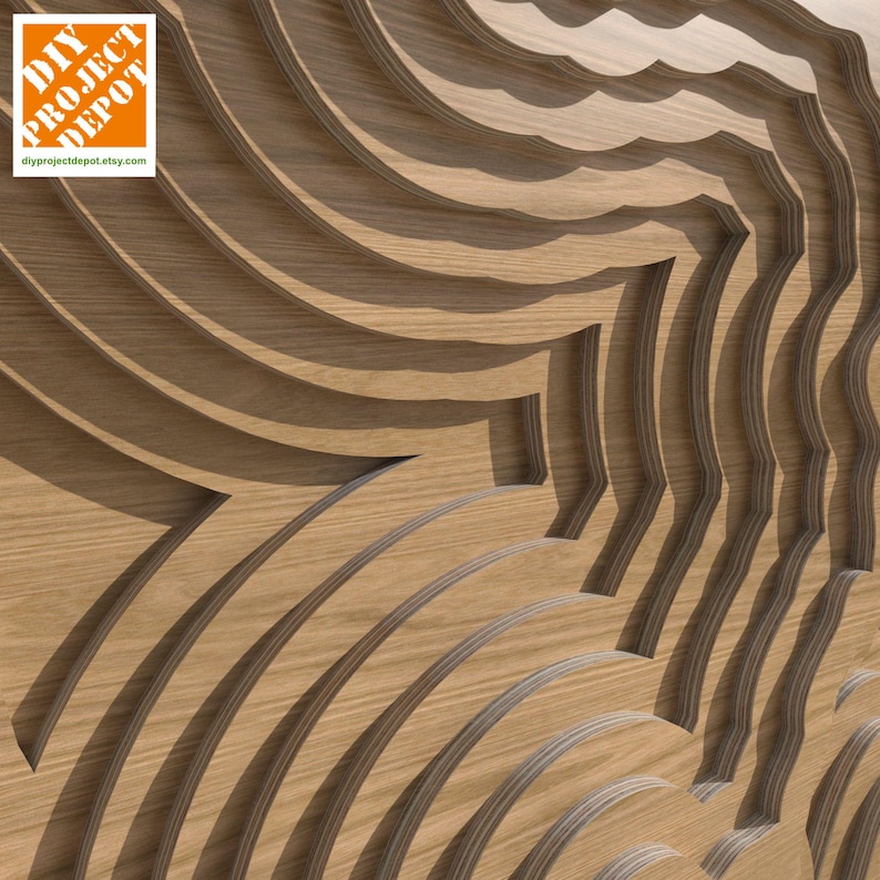 Parametric Map of France, Premium Wall Art, 3D Layered Map for CNC ...