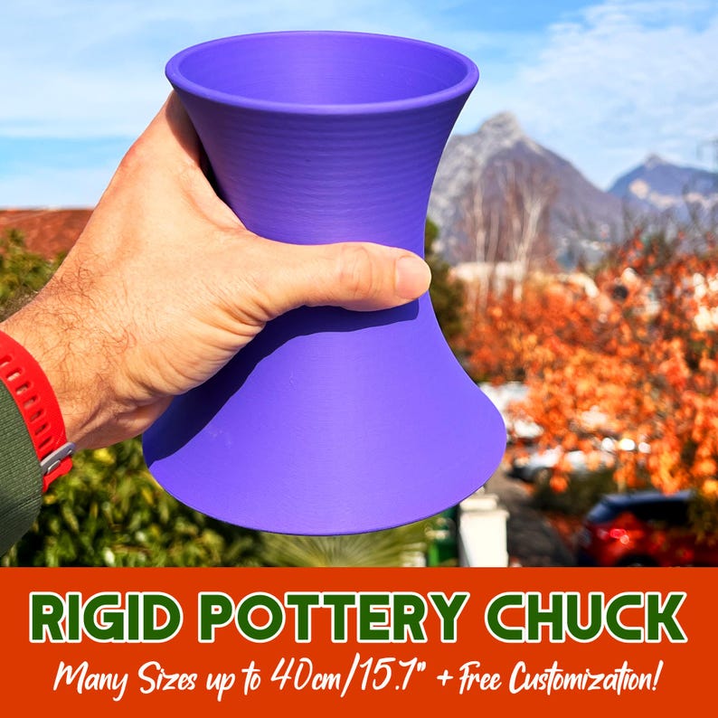 Rigid Pottery Trimming Chuck, 10 Sizes+free Customization up to 40 Cm ...
