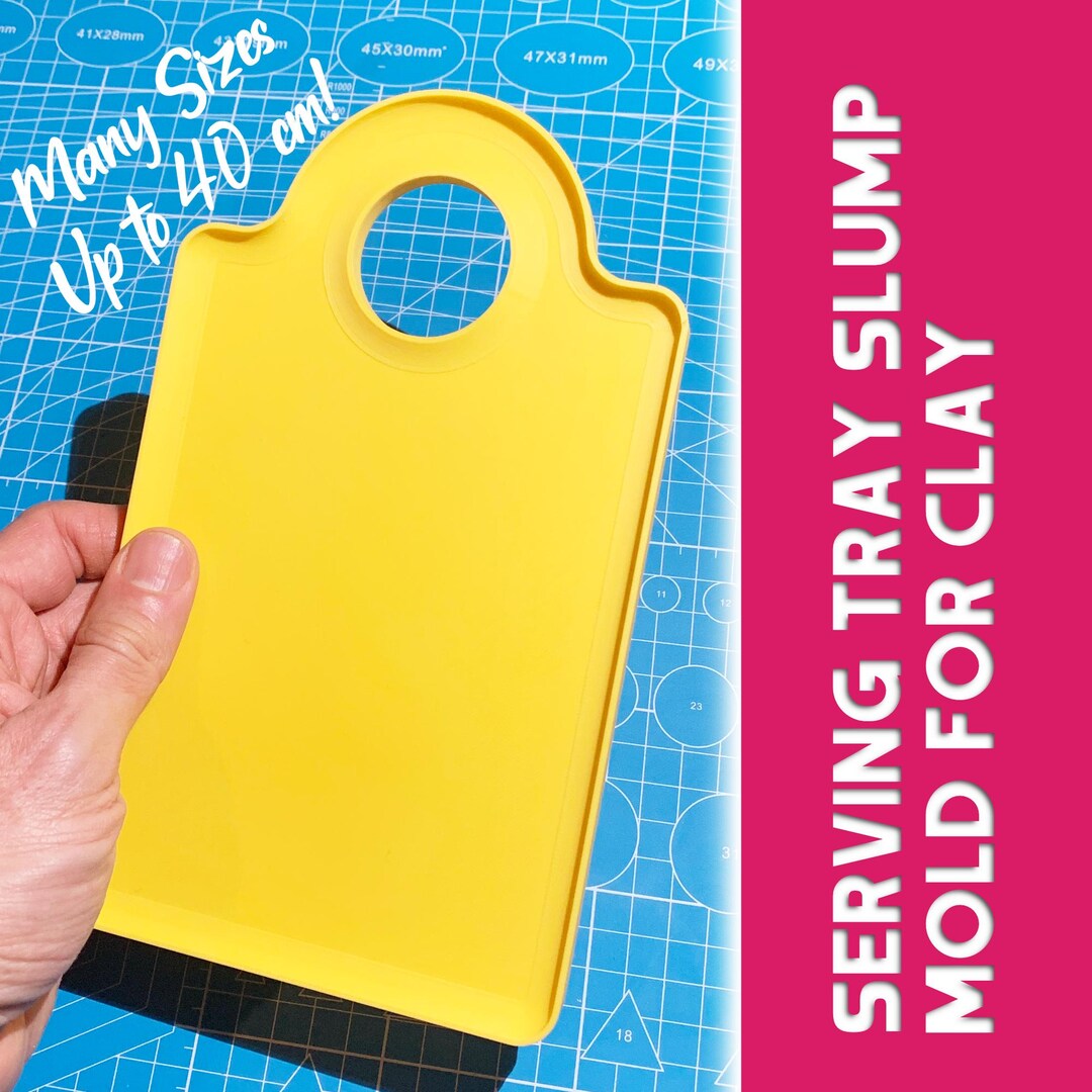 Serving Tray Slump Mold | Cheese Plate Moulds for Clay | Platter Slump ...