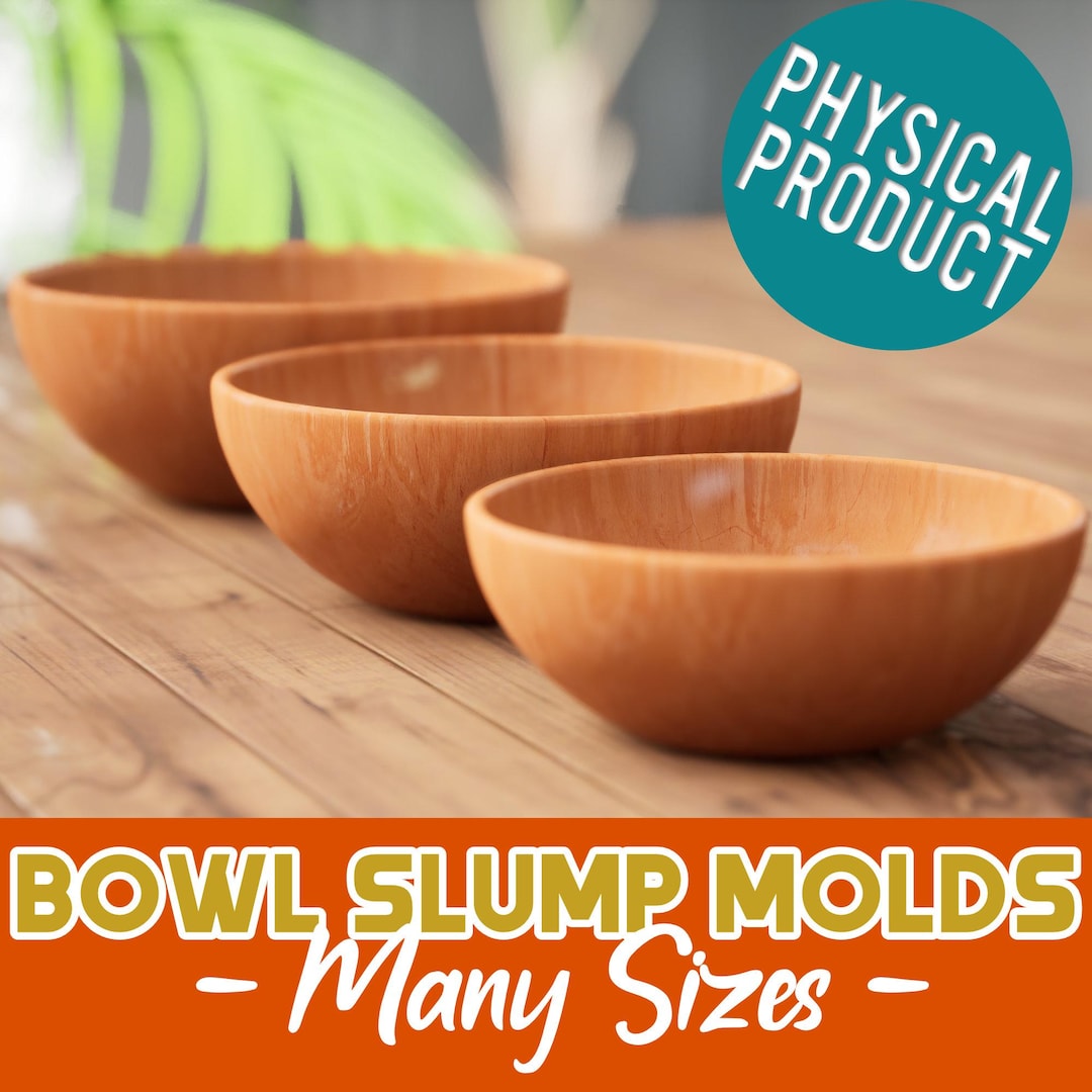 Ceramic Bowl Slump Mold | Custom Size Plain Slump Mold for Ceramics ...