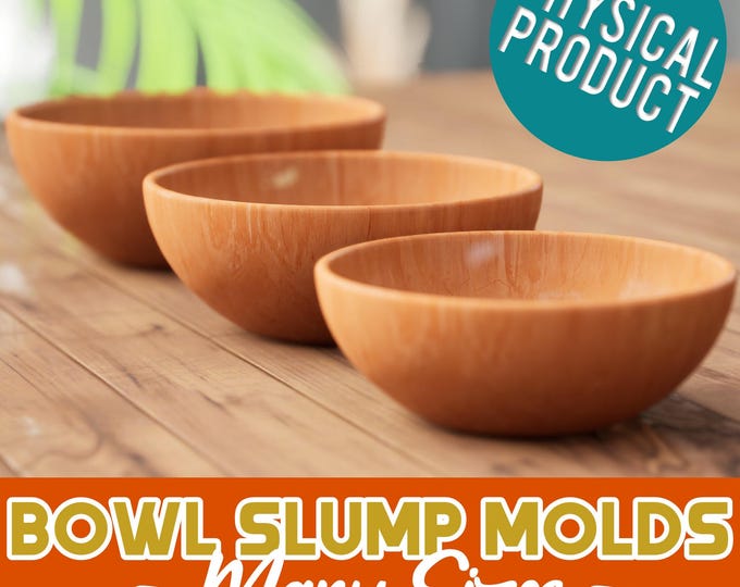 Ceramic Bowl Slump Mold | Custom Size Plain Slump Mold for Ceramics ...
