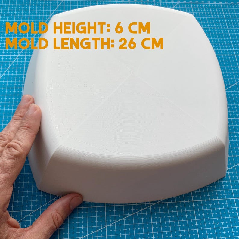 Rounded Square Overmolds for Ceramics | 33+ Sizes Hump Molds, Custom ...