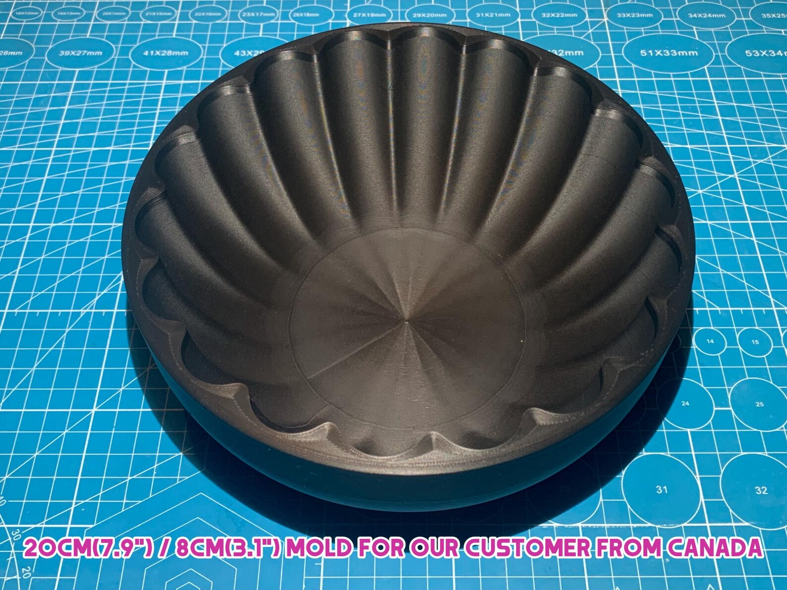Ceramic Bowl Slump Mold | Custom Size Mold for Clay | Beginner-friendly ...