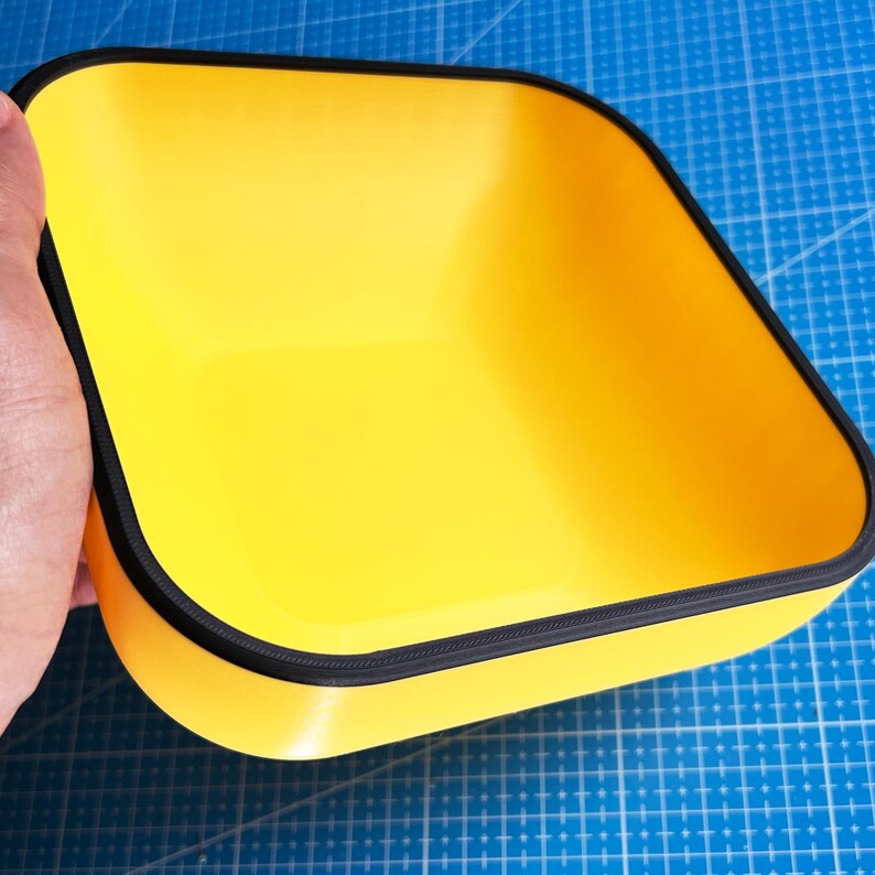 Organic Square Bowl Slump Mold for Clay Slab, Ceramic Bowl Form, 3D ...