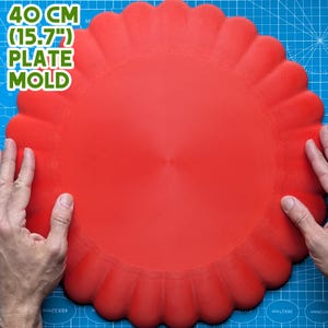 Overmolds for Plate 25 Mm Thick, 3D Printed Molds for Clay - 3 Shapes ...