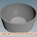 Ceramic Bowl Slump Mold | Custom Size Plain Slump Mold for Ceramics ...