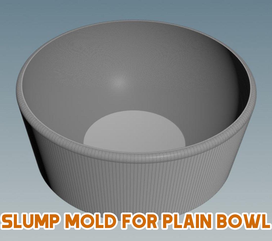 Ceramic Bowl Slump Mold | Custom Size Plain Slump Mold for Ceramics ...