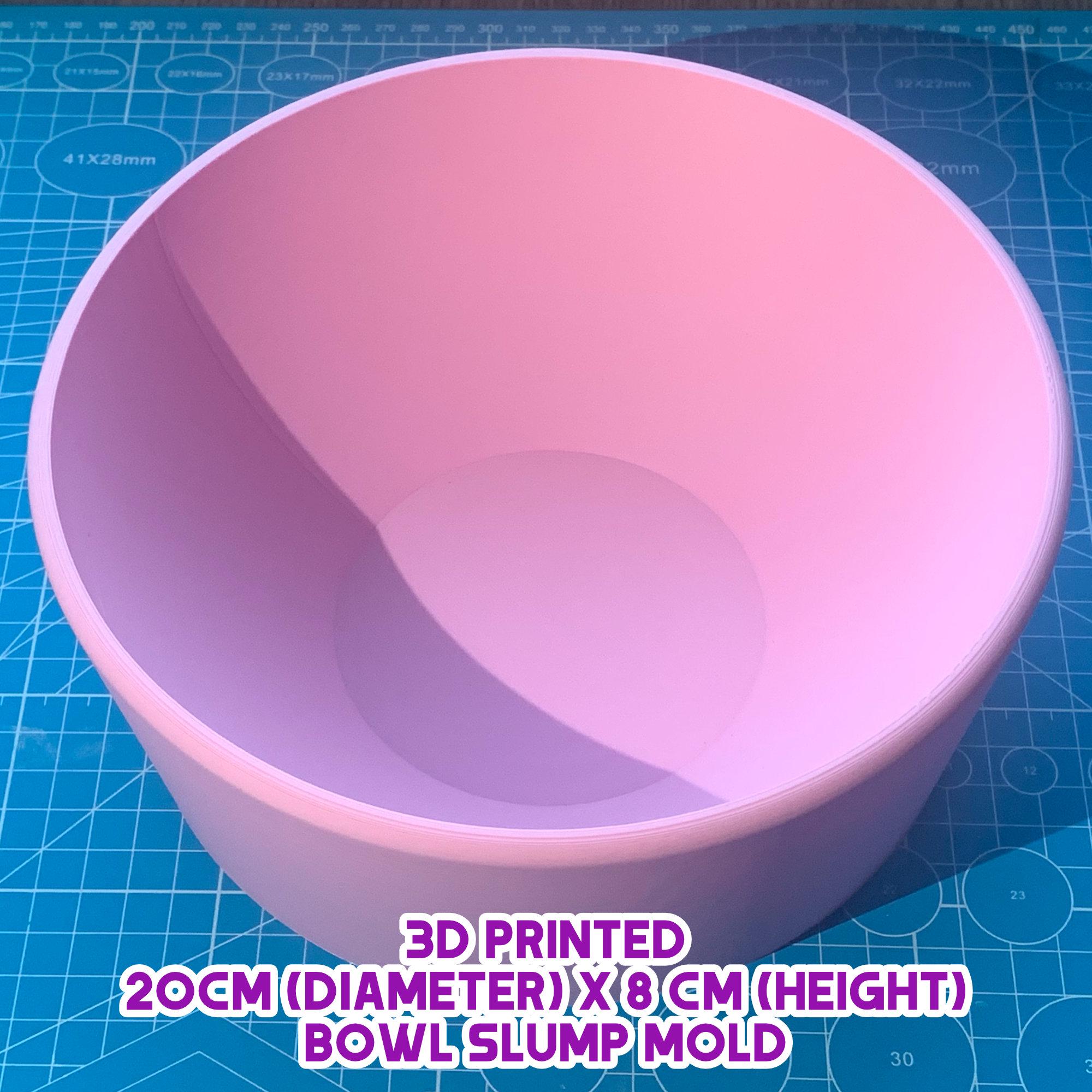 Ceramic Bowl Slump Mold | Custom Size Plain Slump Mold for Ceramics ...