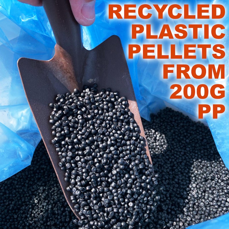 Recycled Plastic Pellets for DIY Projects, Plastic Granules, Polypropylene Plastic for Crafts ...