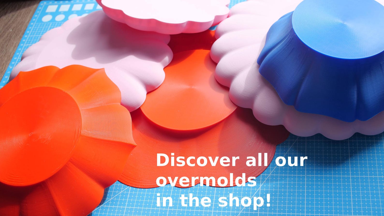 O-shaped Tray Overmold for Clay | Free Size Customization | Overmold ...
