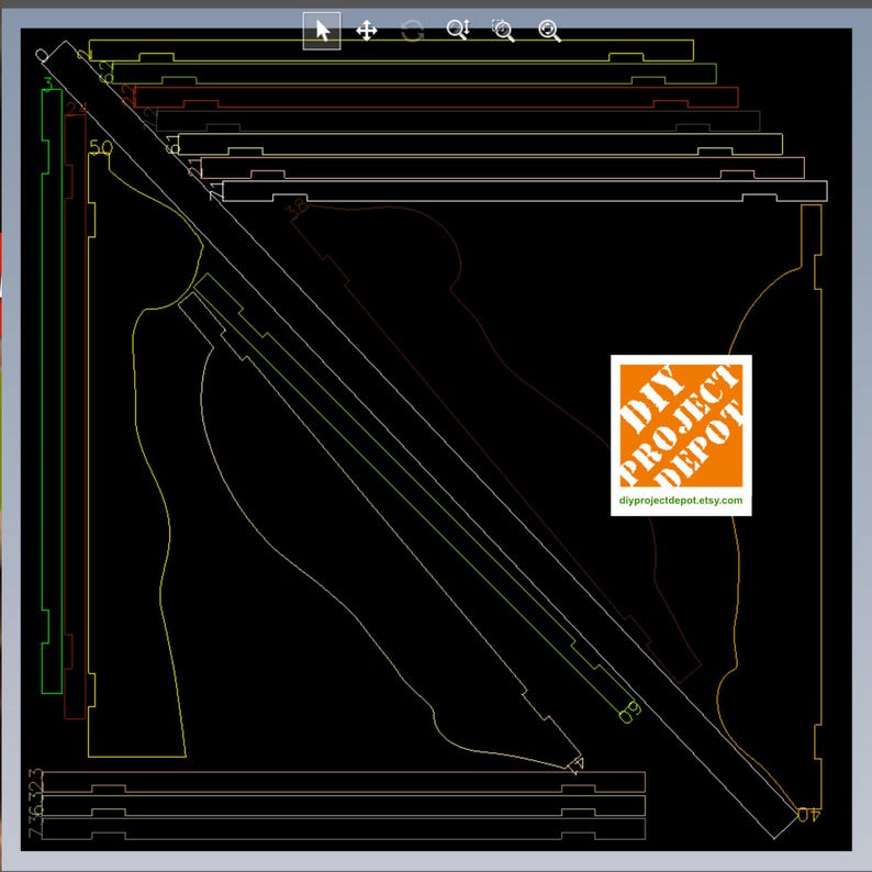 Woman Parametric Wall Art for CNC or Laser, Optimized Nesting, Modern ...