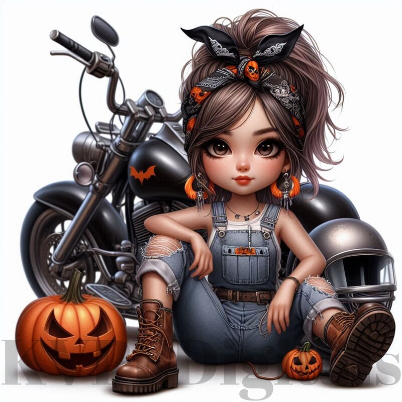 Motorcycle Pumpkin Stencil - Etsy