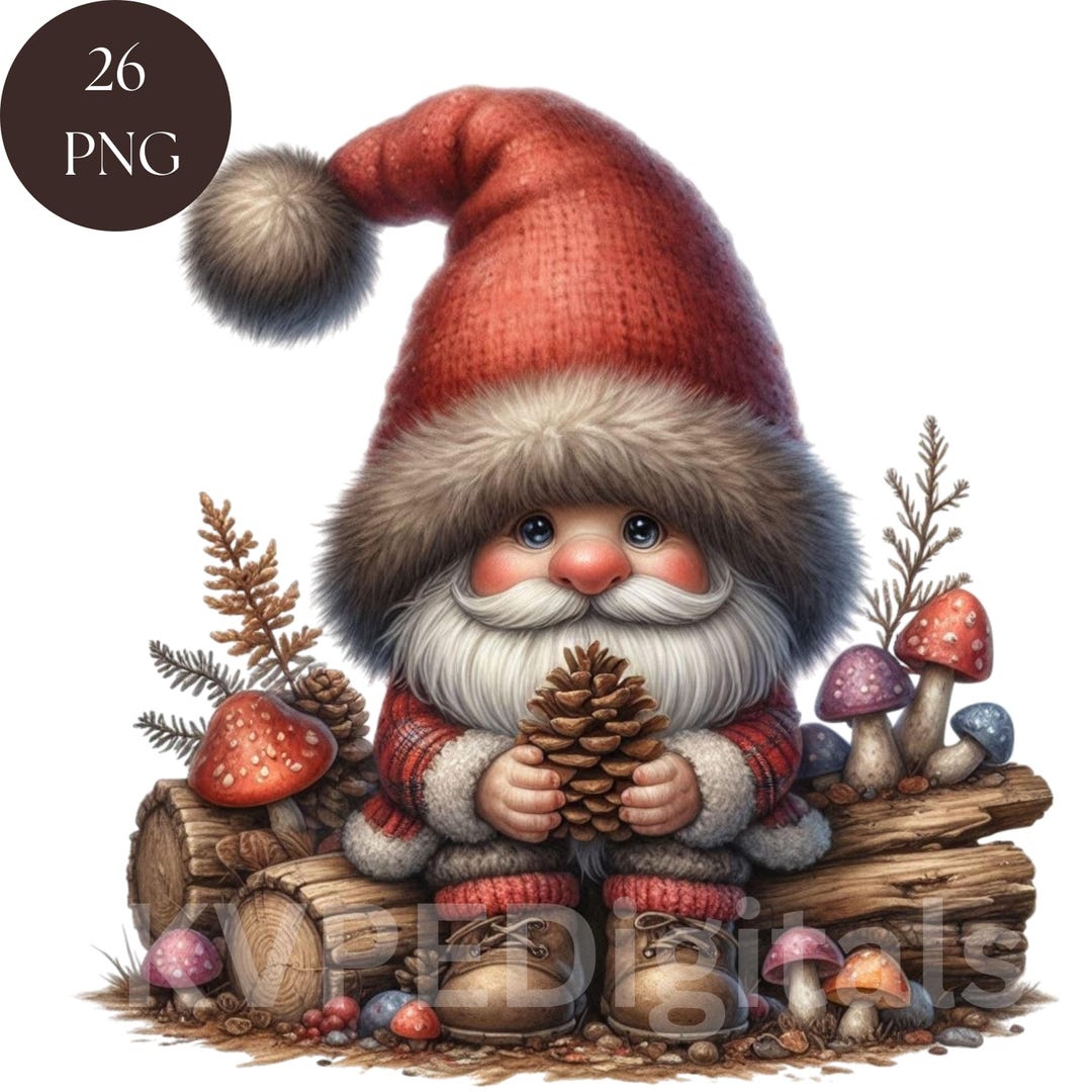 Rustic Winter Gnome Country Barn Style Cabin Gnome Farmhouse Cottage ...