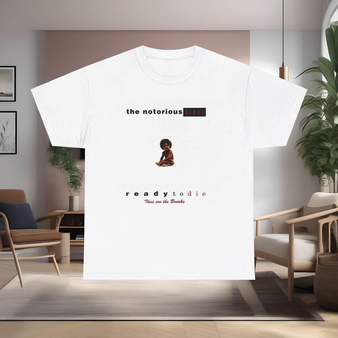 The Notorious BIG T-shirt, Notorious BIG Tee, Biggie T-shirt, Biggie ...