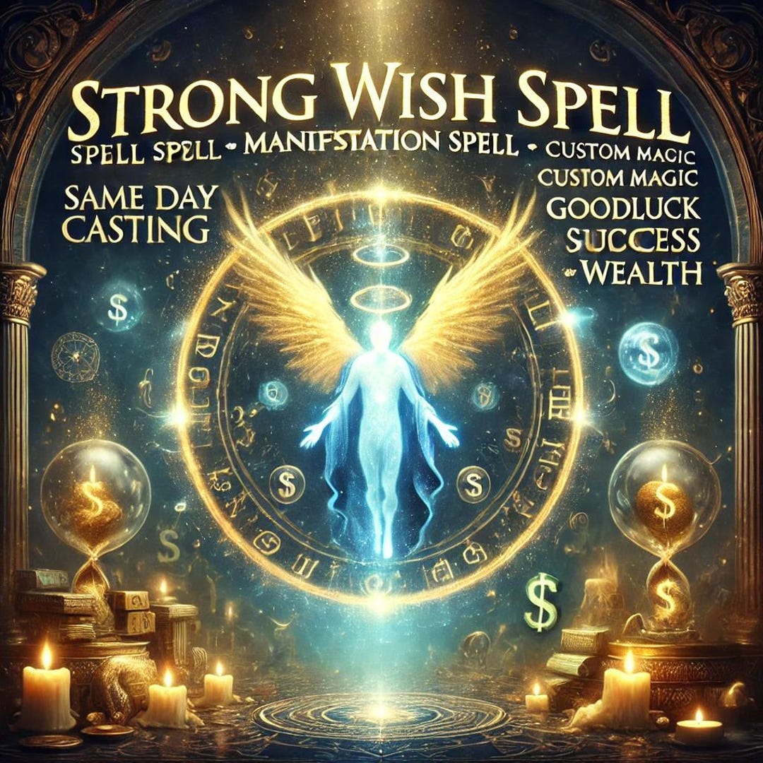 STRONG WISH Spell | MANIFESTATION Spell | Custom Magic | Same Day ...