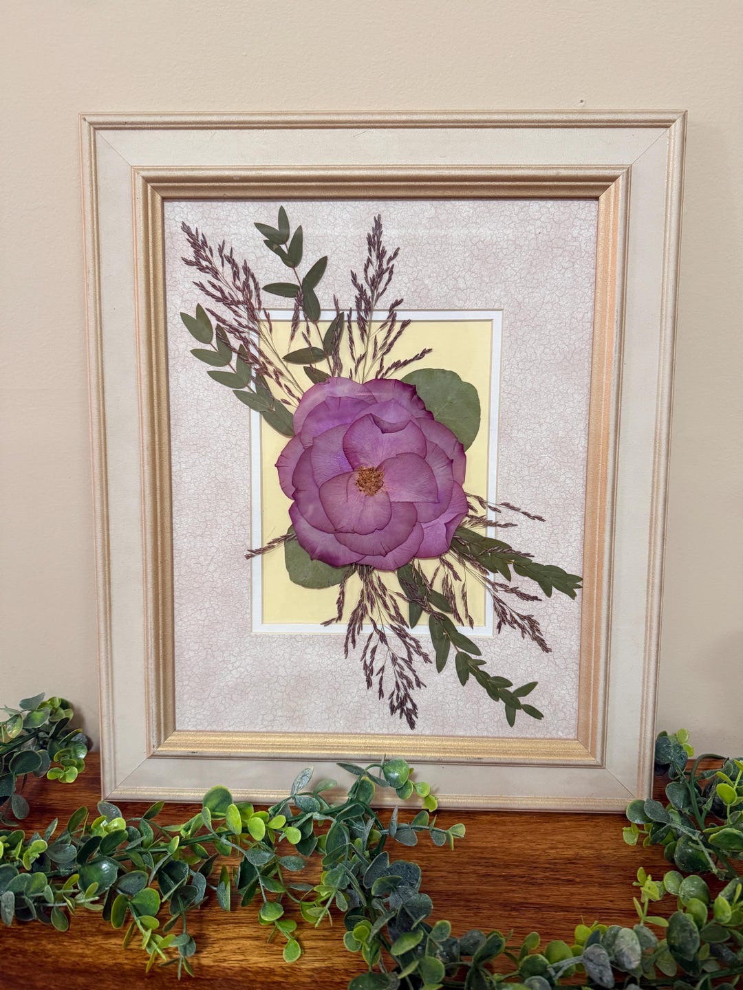 Lavender Bloom - Real Pressed Flower Frame - Etsy