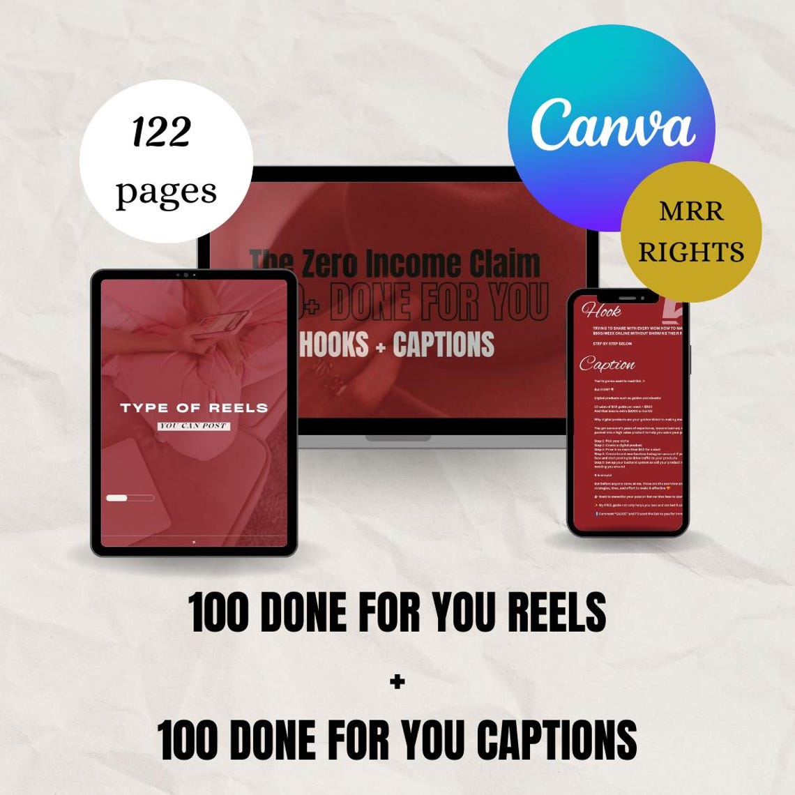 The Zero Income Claim - Etsy