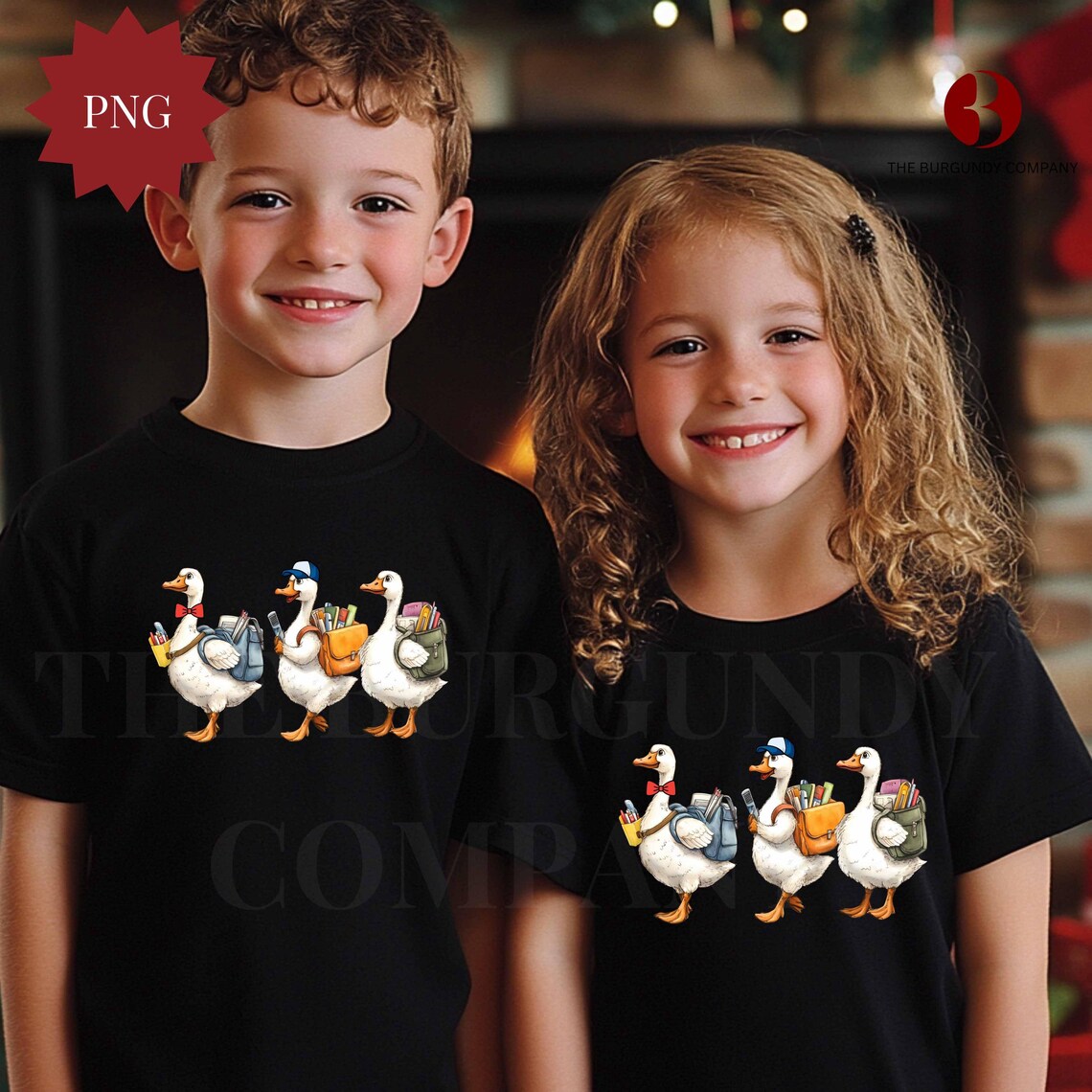 Cool Goose Back to School PNG | Funny Goose With Backpack | School ...