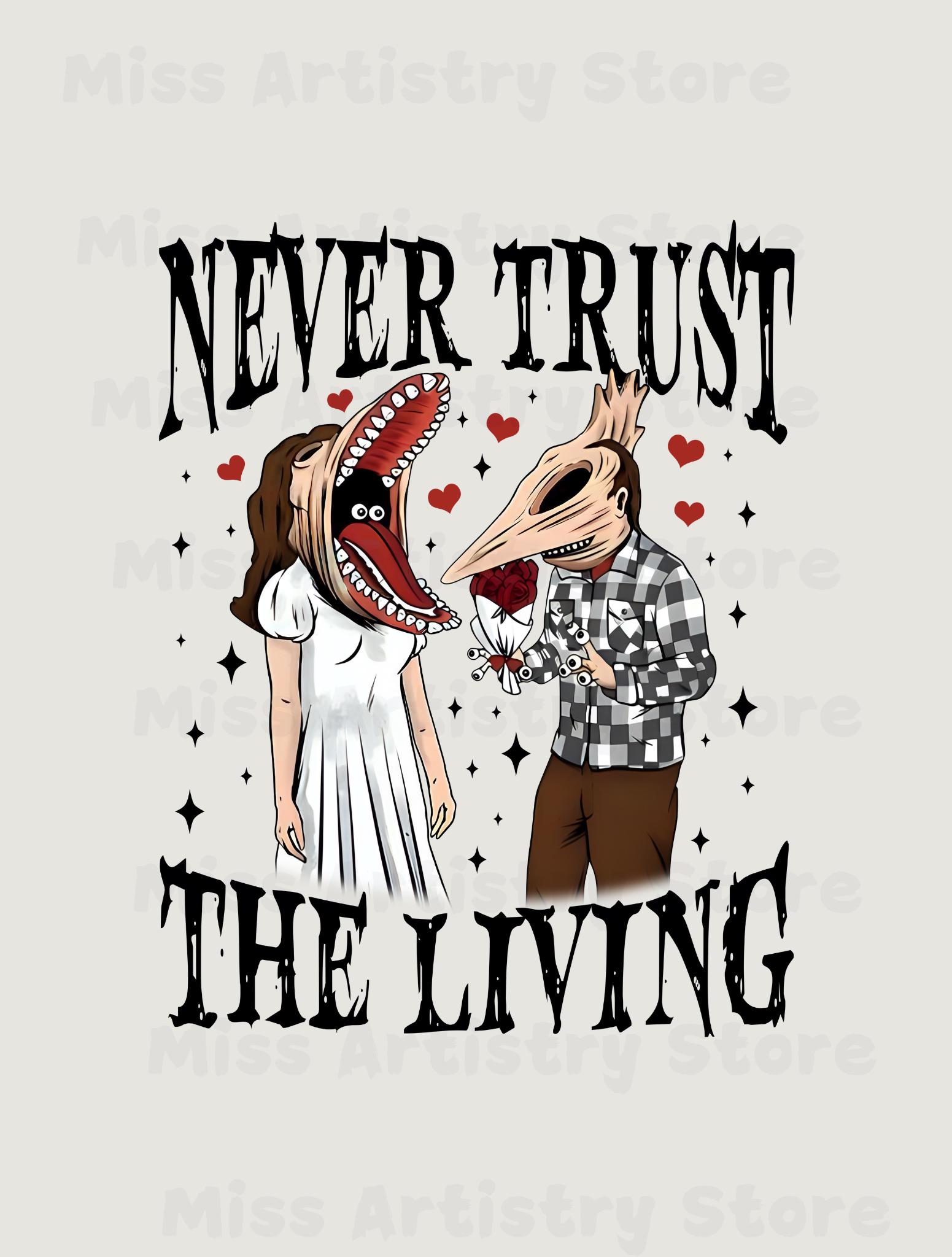 Never Trust the Living Png, Beetlejuice Png, Horror Movie Png, Couple Halloween Png, Adam and ...
