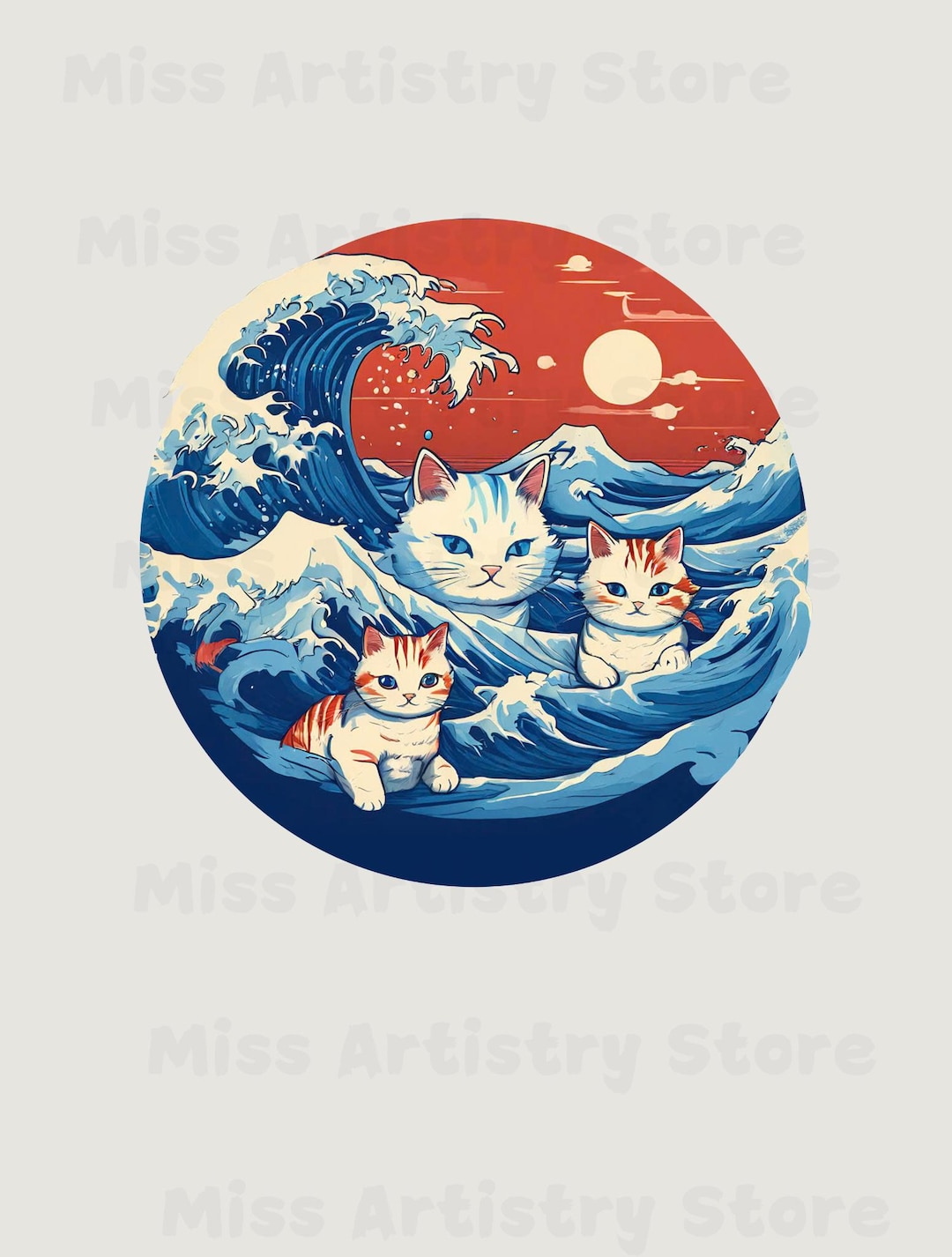 Wave Blue Cat Png, Childless Cat Lady Png, Kamala Harris Cat Png ...