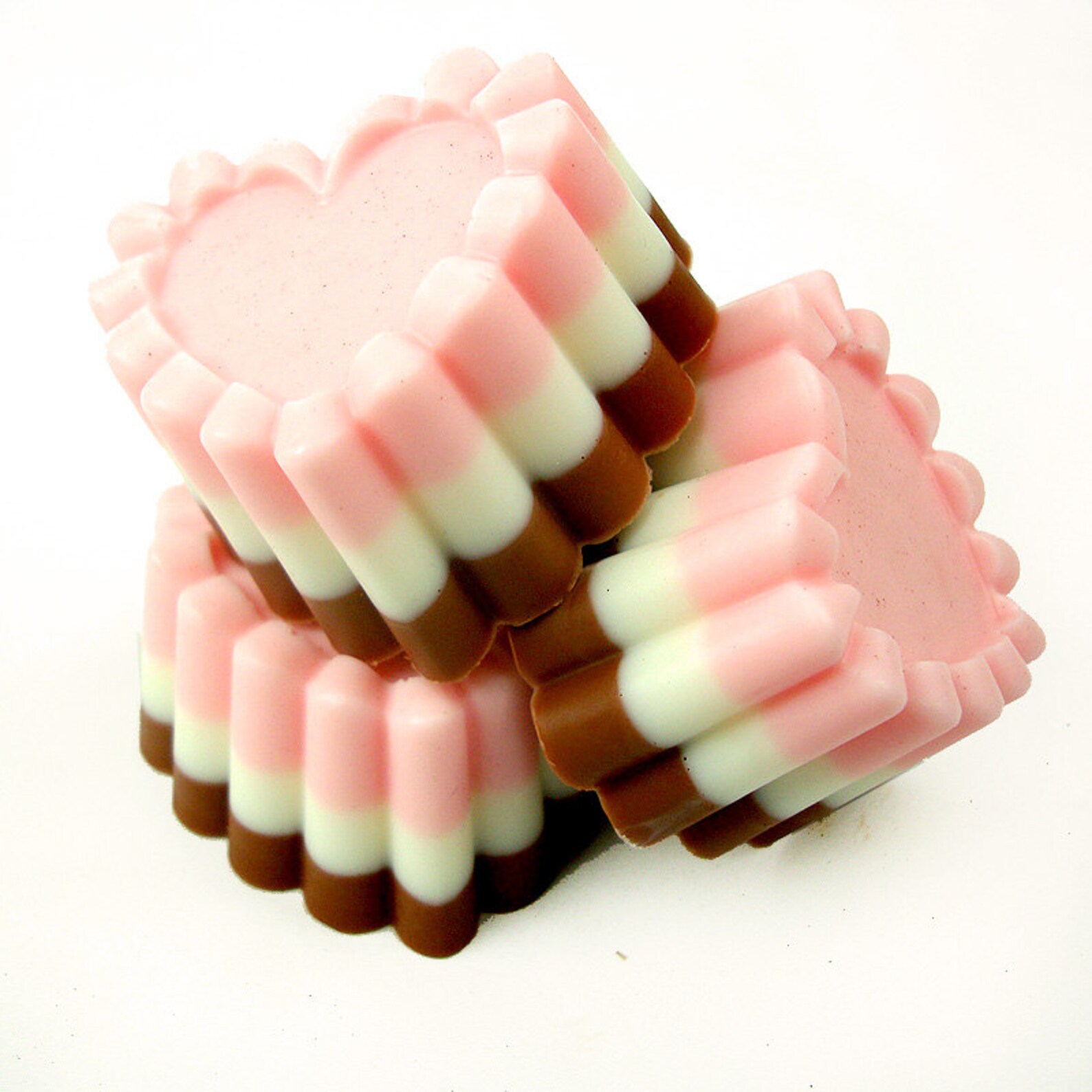 Neapolitan Heart Goat's Milk Soap Bar - Etsy