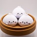 Kawaii Dim Sum Figurines: 3D Printed Desk Toy With Steam Basket - Etsy