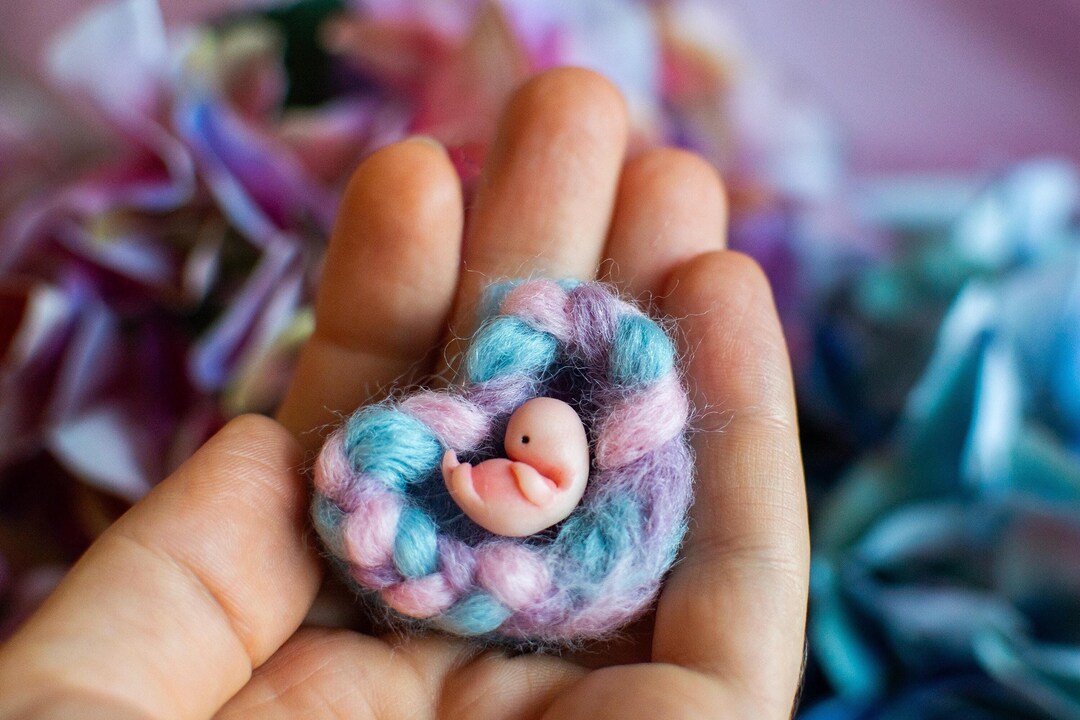 7 Week Gestation Embryo Sculpture Handmade Unique Honor Memorial ...