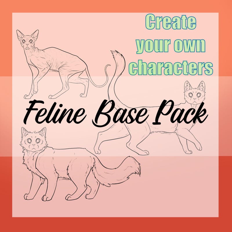 Warrior Cats Base Art - Etsy