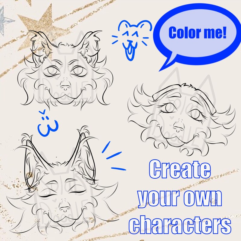 Warrior Cats Base Art - Etsy