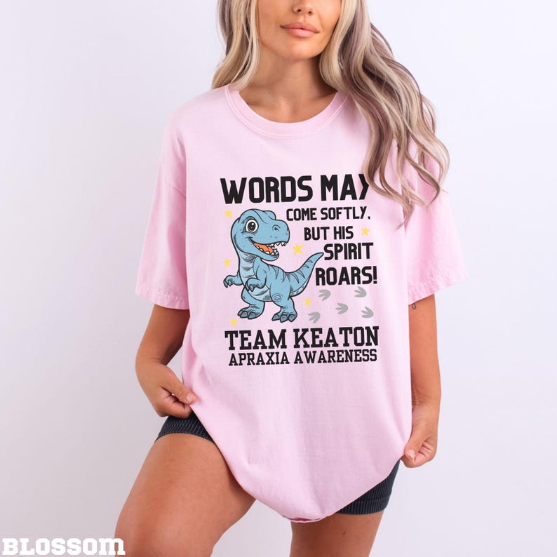 Custom Apraxia Awareness Shirt Personalized Apraxia Family Tshirt ...