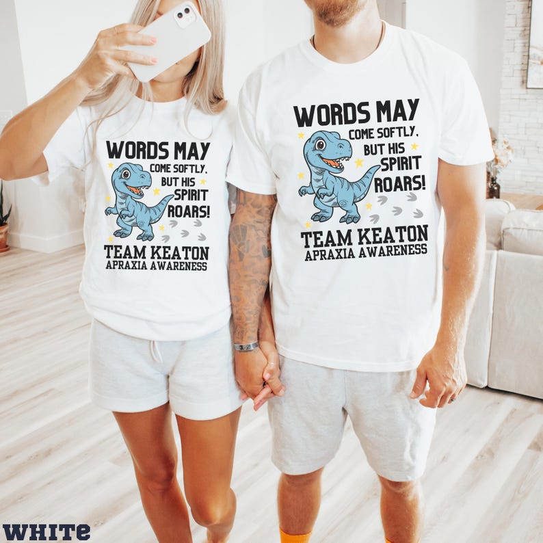 Custom Apraxia Awareness Shirt Personalized Apraxia Family Tshirt ...