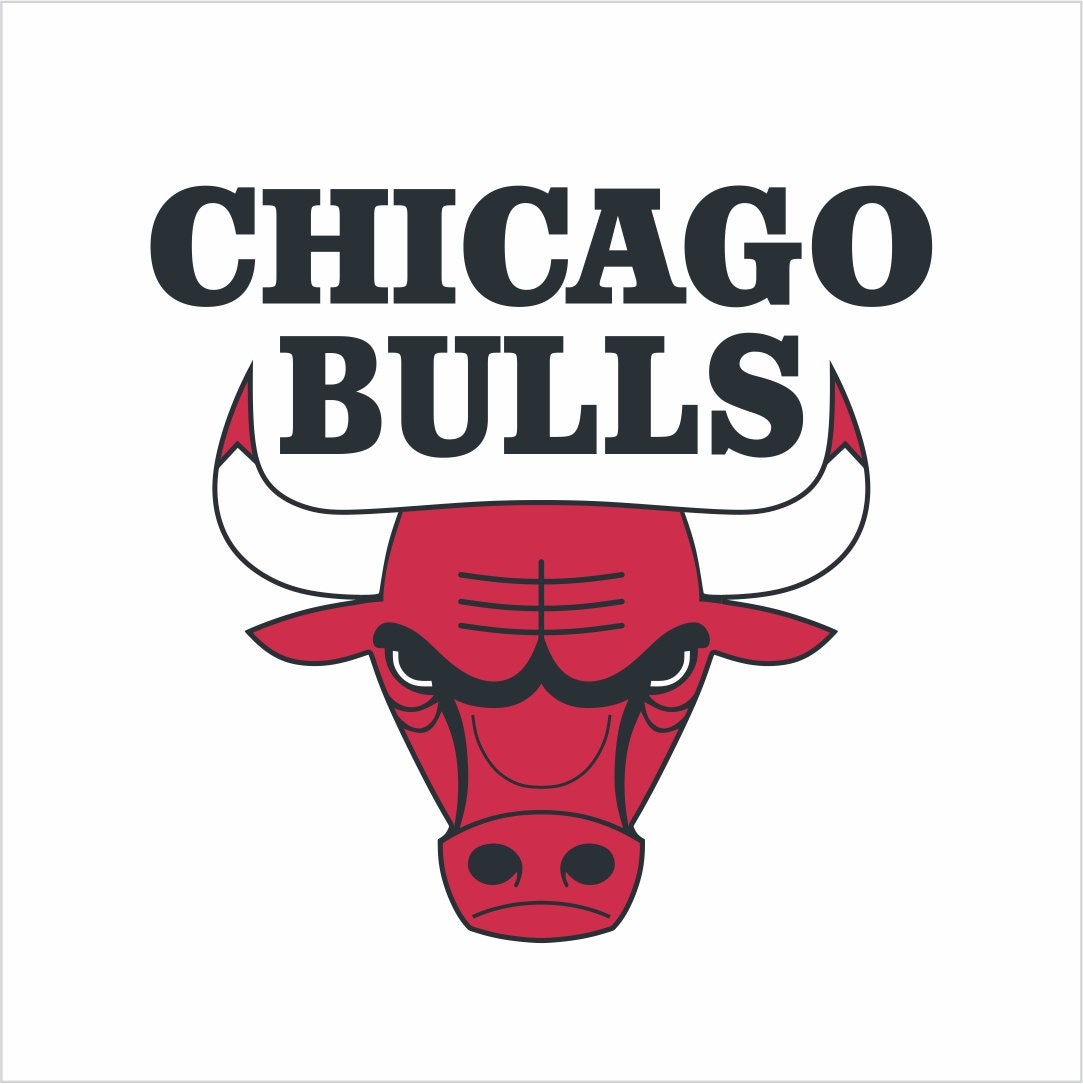 Chicago Bulls Printable Birthday Party Decoration - Etsy