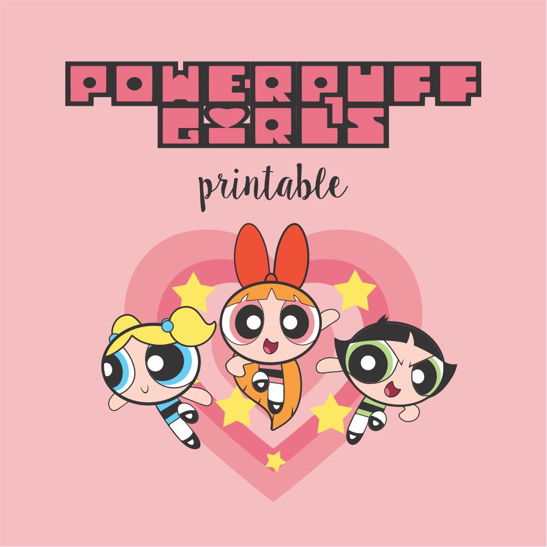 Power Puff Girls Happy Birthday Printable Banner. Power Puff Girls ...